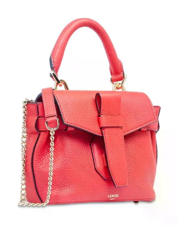 LANCEL Charlie Mini Handbag - Red