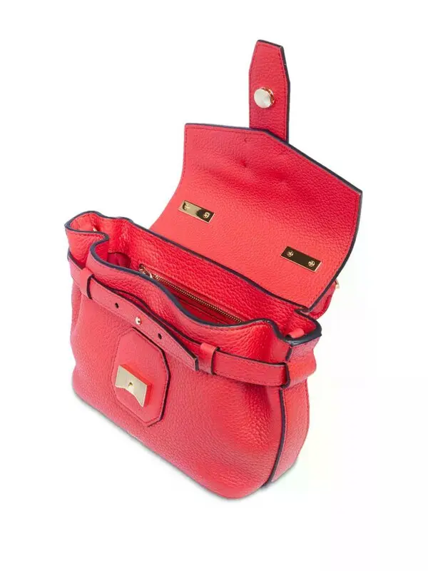 LANCEL Charlie Mini Handbag - Red