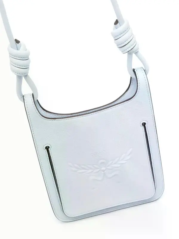 Mcm Mini Himmel Leather Shoulder Bag