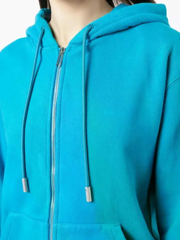 Off-White Diag-print Zip-front Hoodie