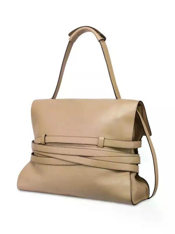 Moschino Tie Me Tote Bag - Neutrals