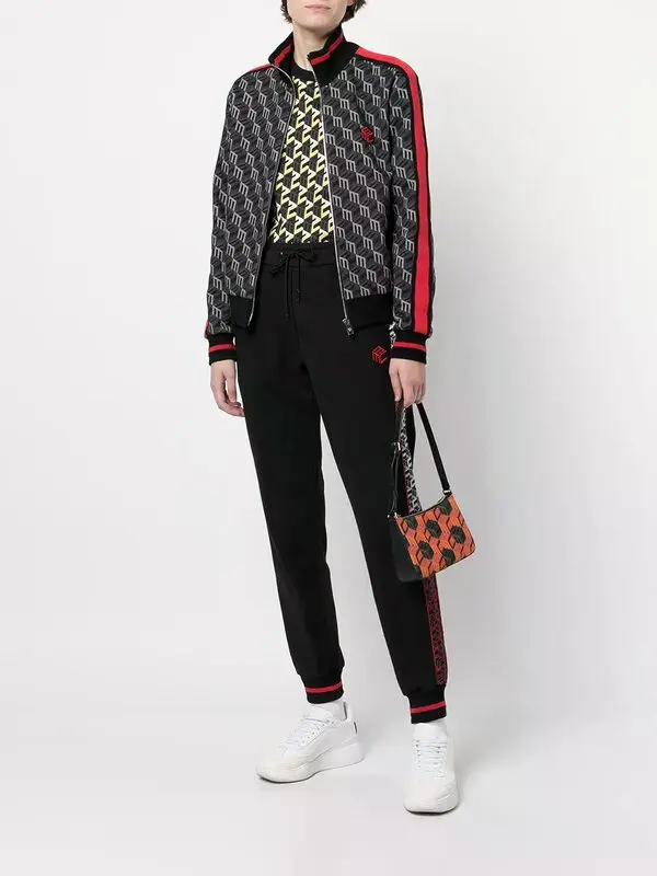 Mcm Mini Cubic-monogram Shoulder Bag