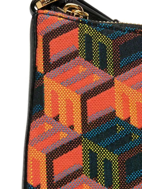 Mcm Mini Cubic-monogram Shoulder Bag