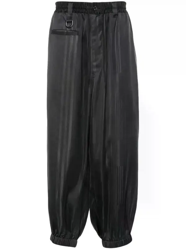 Y3 Striped Tapered Trousers