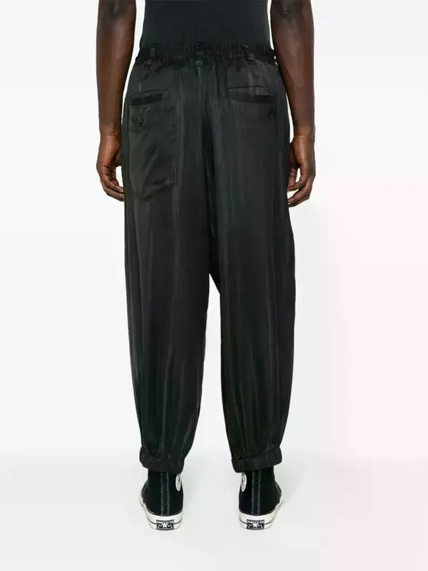 Y3 Striped Tapered Trousers
