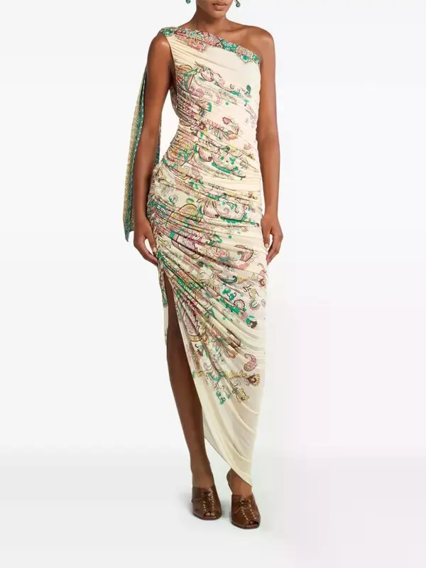 Etro Single-shoulder Maxi Dress