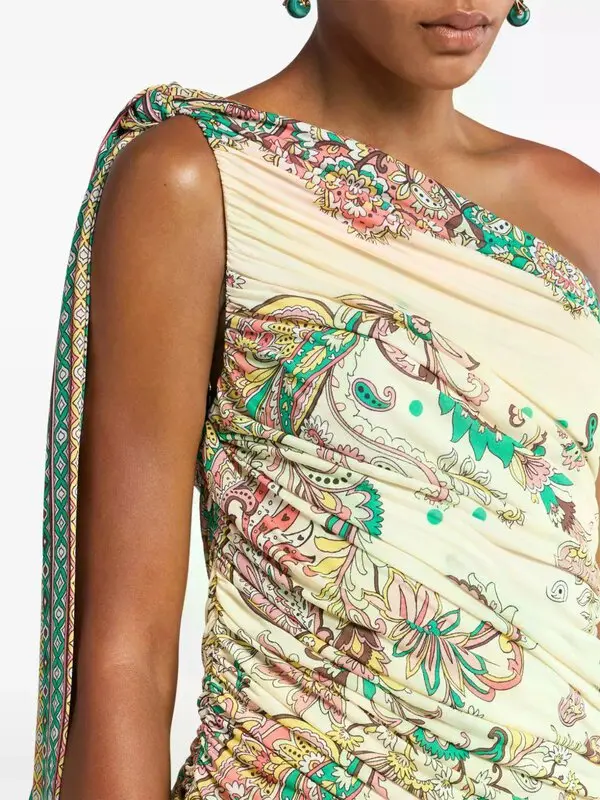 Etro Single-shoulder Maxi Dress
