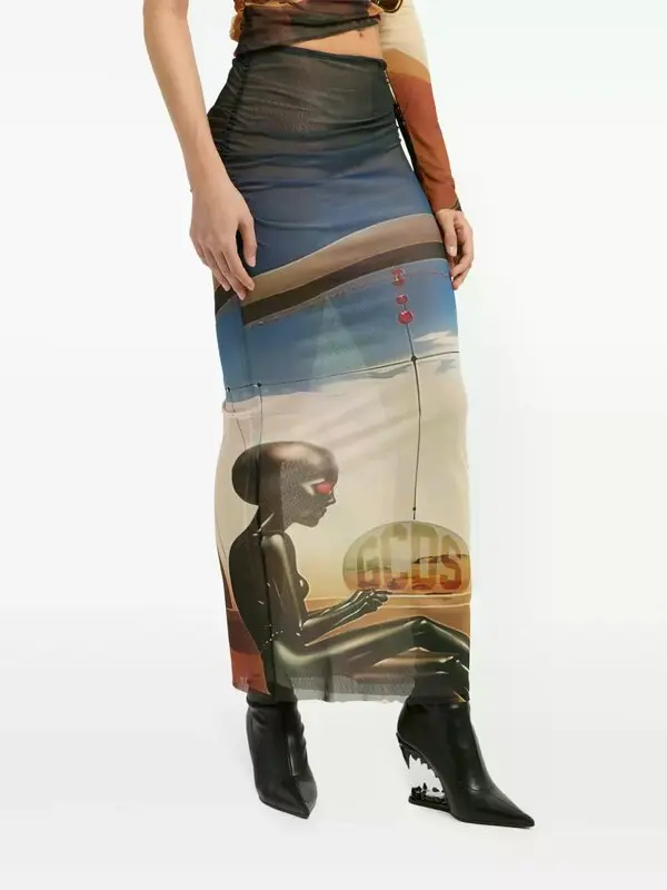 Gcds Creatures Tulle Skirt