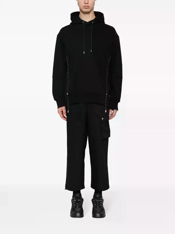 SPOONYARD Cropped Wide-leg Cargo Trousers