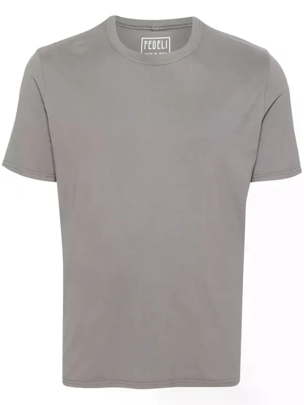 Fedeli Short-sleeve Cotton T-shirt