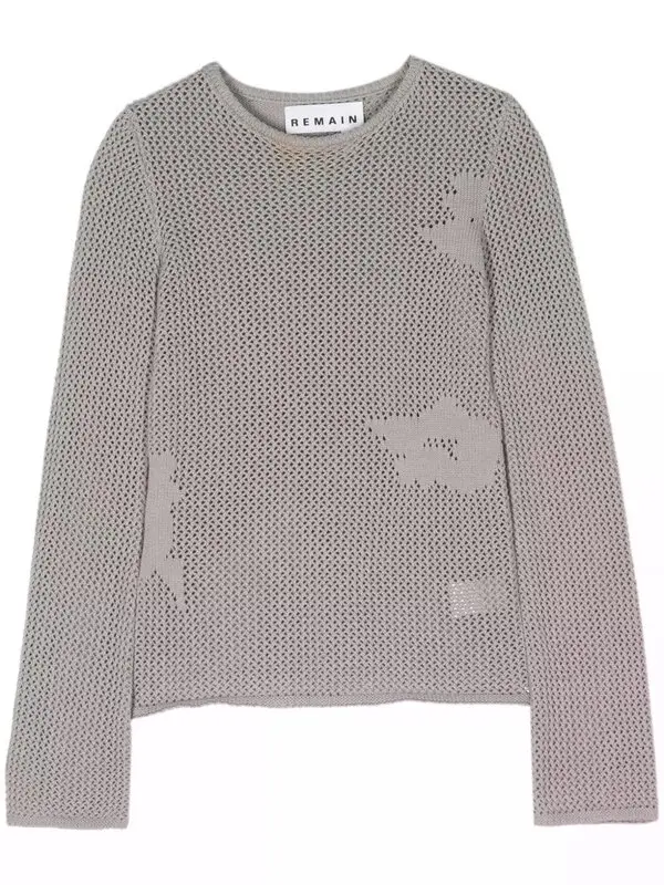 Remain Birger Christensen Heva Crochet-knit Jumper