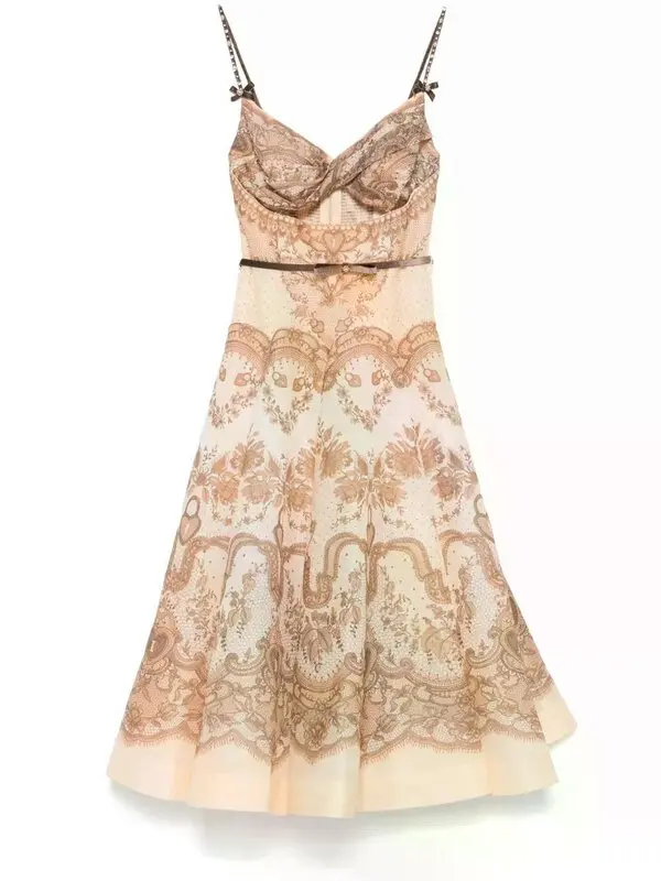 Zimmermann Crush Midi Dress