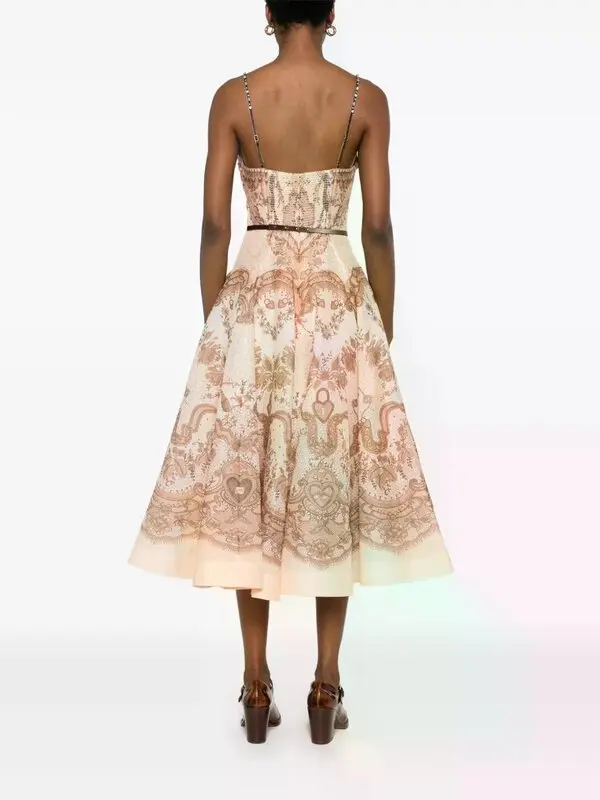 Zimmermann Crush Midi Dress