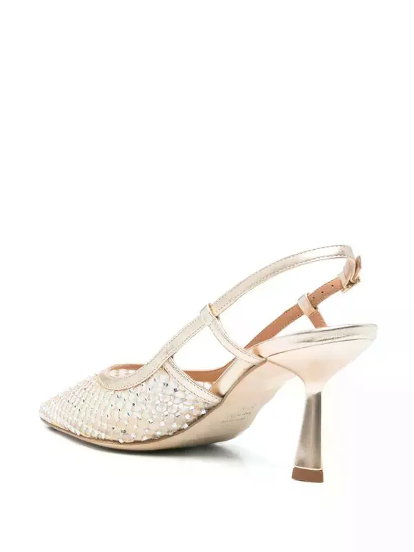 CHANTAL 80mm Crystal-embellished Pumps