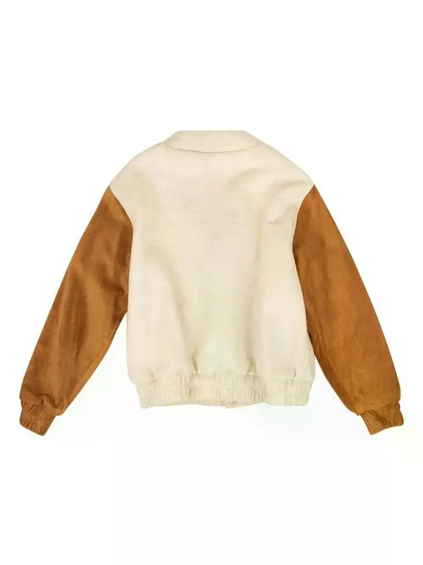 Rhude Suede Bomber Jacket
