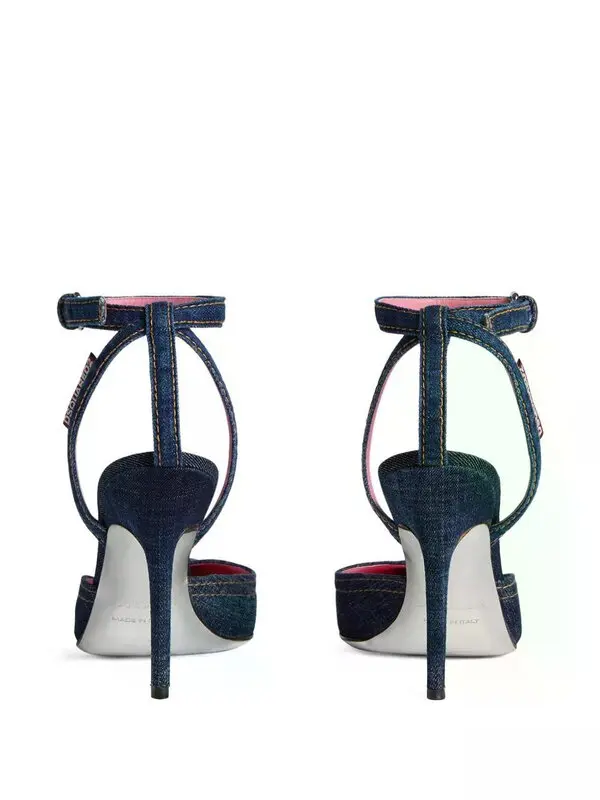 Dsquared2 100mm Pointed-toe Denim Pumps