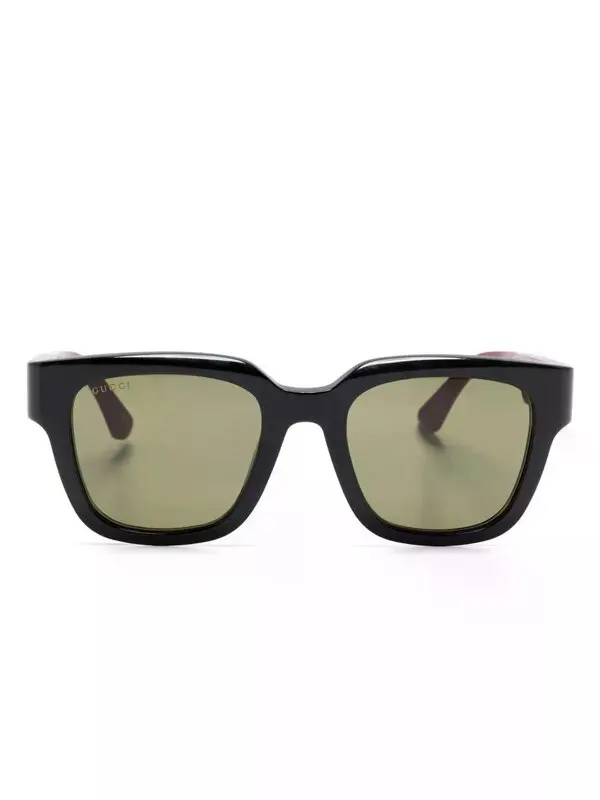 Gucci Oversize-frame Sunglasses - Black