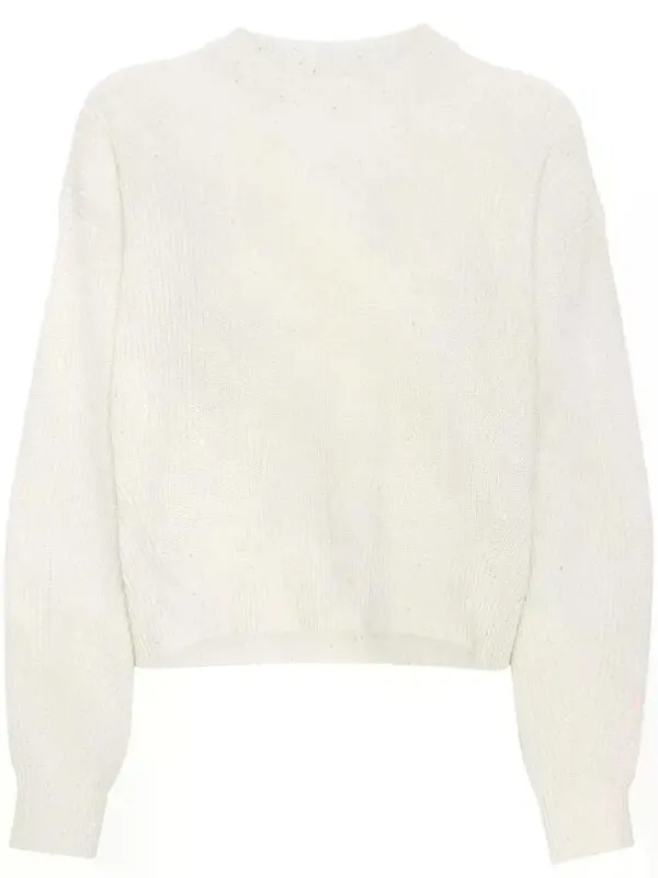 Brunello Cucinelli Sequin-embellished Knitted Jumper