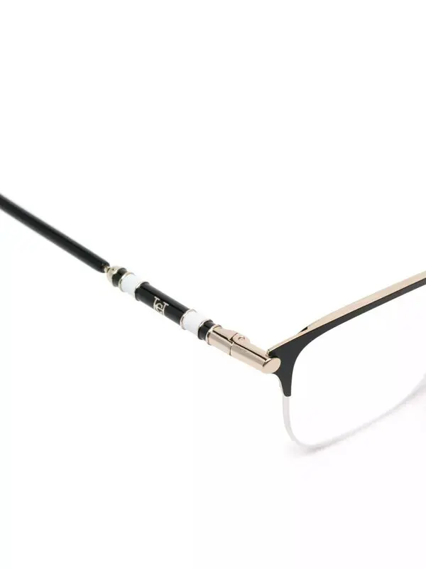 Carolina Herrera Semi-rimless Cat-eye Glasses