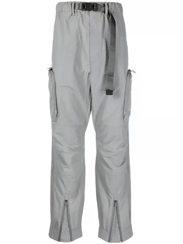 SPOONYARD Belted Tapered Cargo Trousers