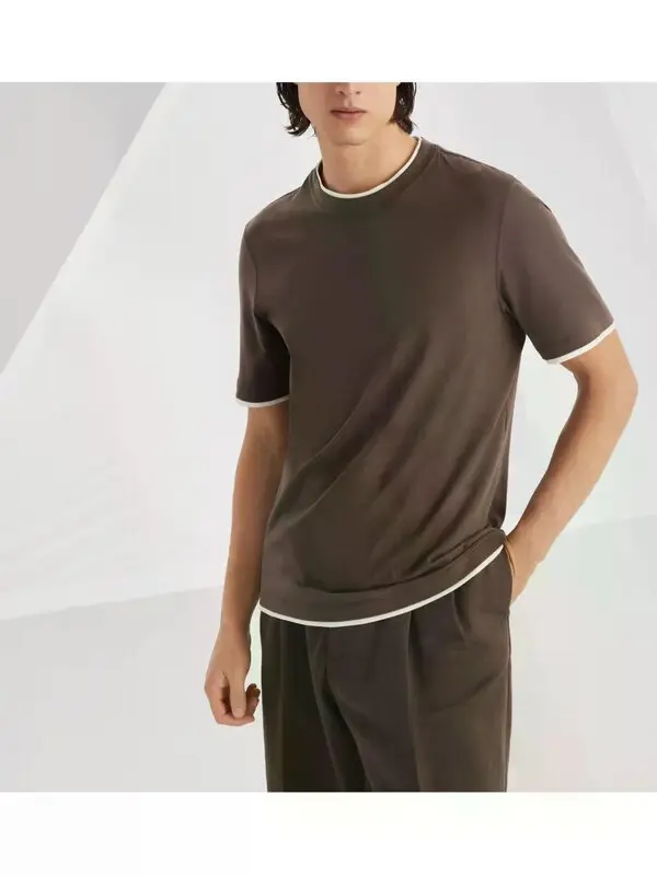 Brunello Cucinelli Layered T-shirt