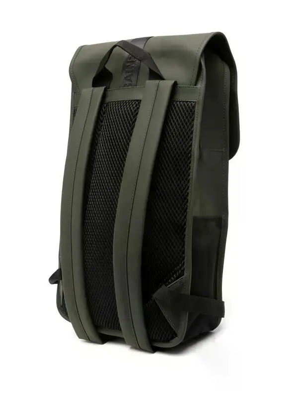 Rains Trails Logo-debossed Backpack