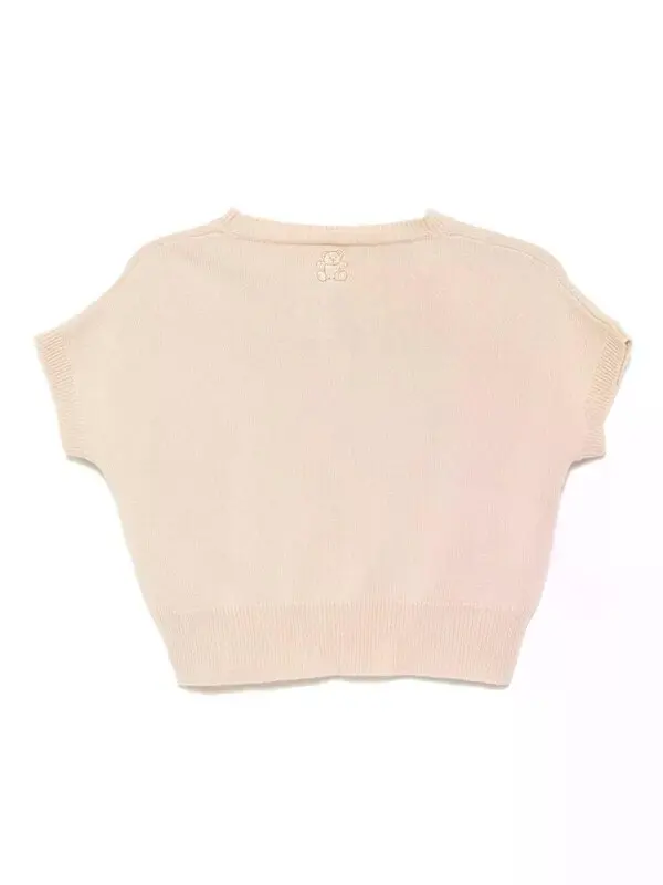 TEDDY CASHMERE Genova Top - Neutrals