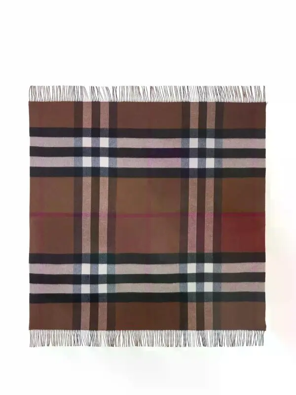 Burberry Check Cashmere Blanket