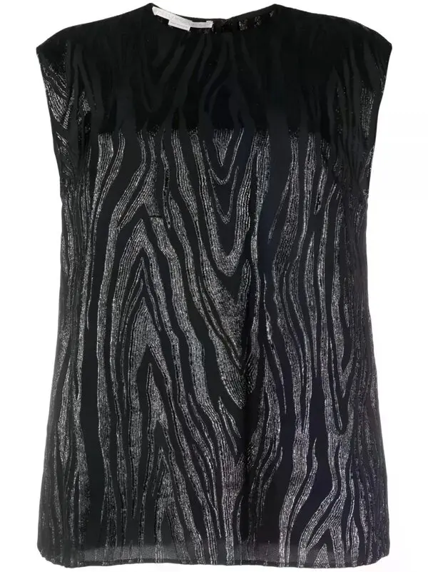 Stella McCartney Moire Effect Tank Top