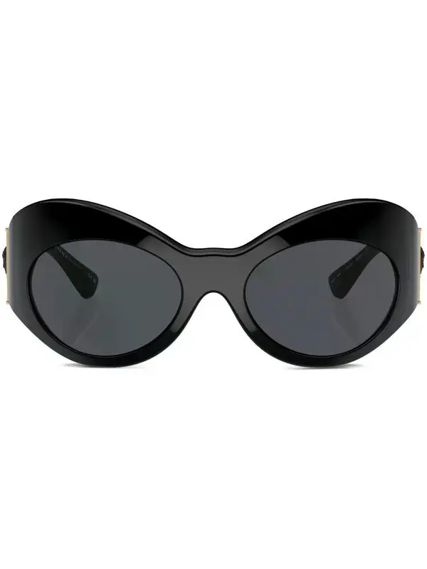 Versace Cat-eye Frame Sunglasses - Black