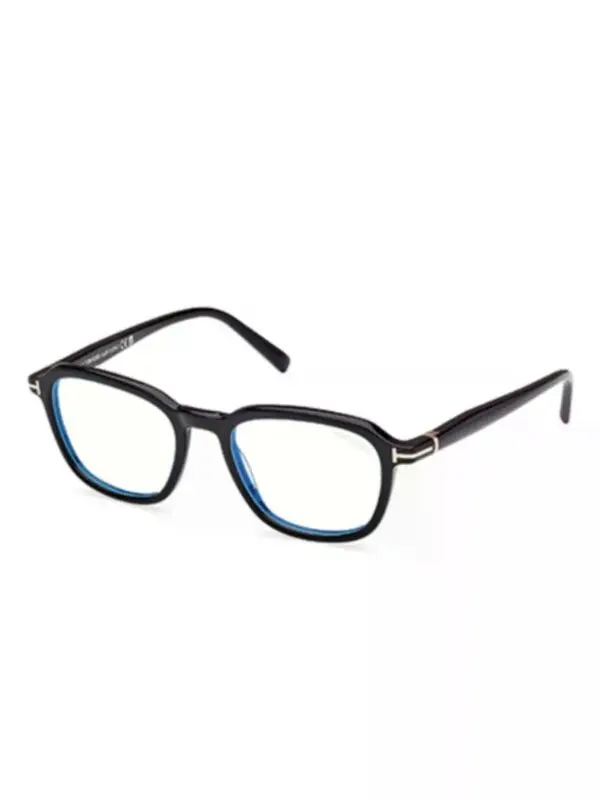 TOM FORD T-logo Frame Eyeglasses - Black