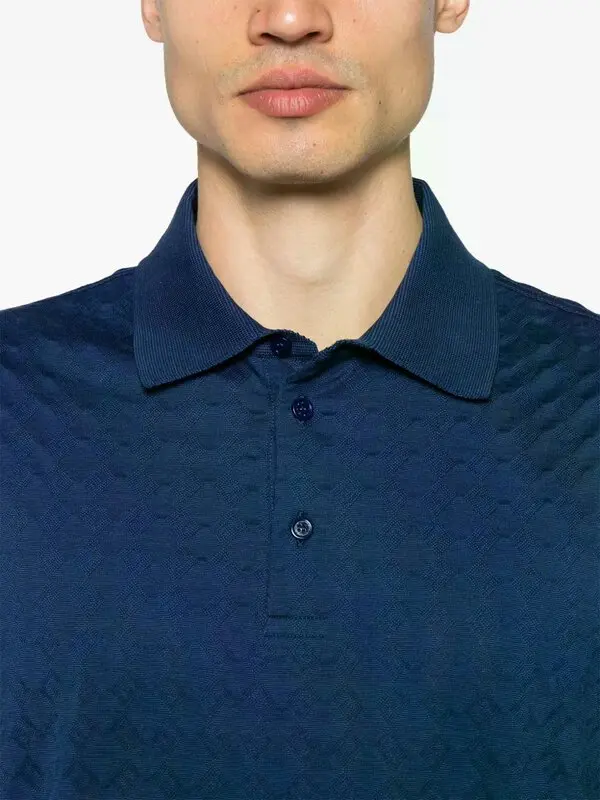 Givenchy Monogram 72 Jacquard Polo Shirt