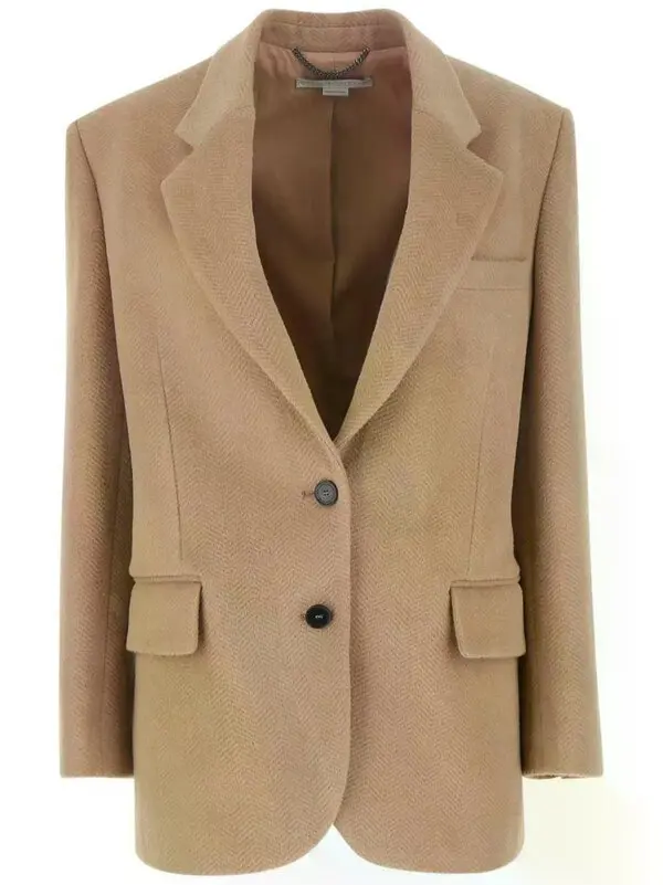Stella McCartney Wool Blazer - Neutrals