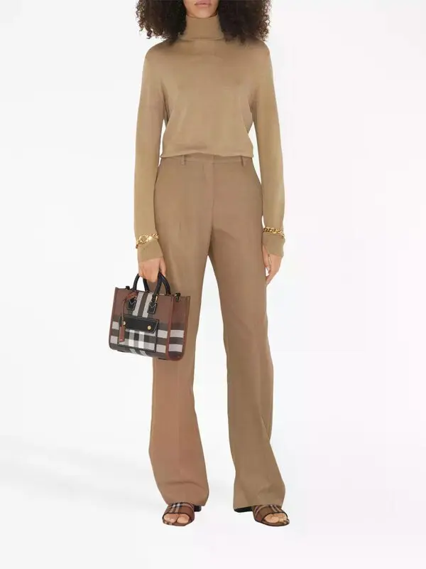 Burberry Mini Check Freya Tote Bag