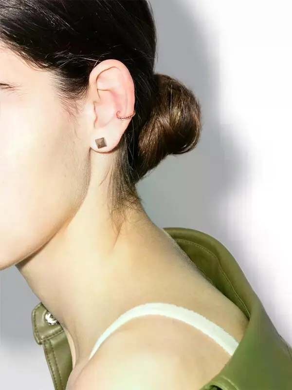 ANITA KO 14kt Rose Gold Spike Stud Earrings