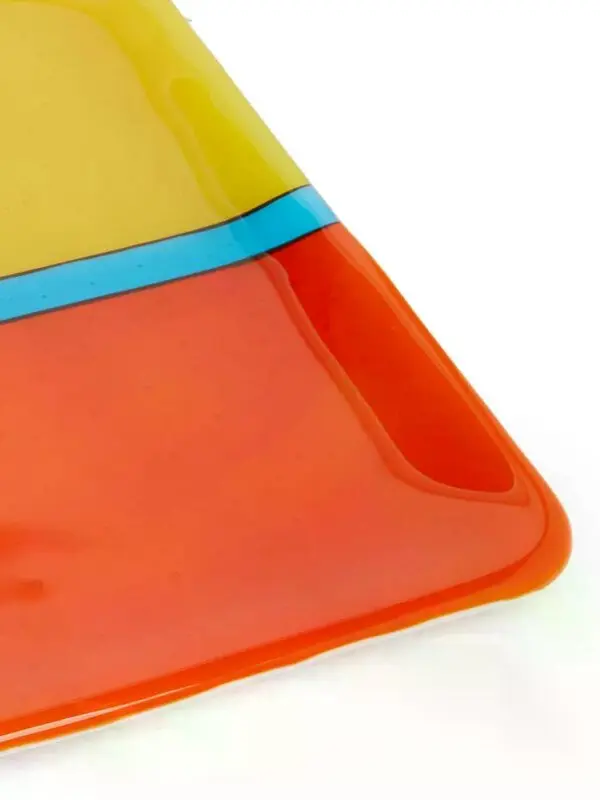 LES-OTTOMANS Murano Colour-block Tray