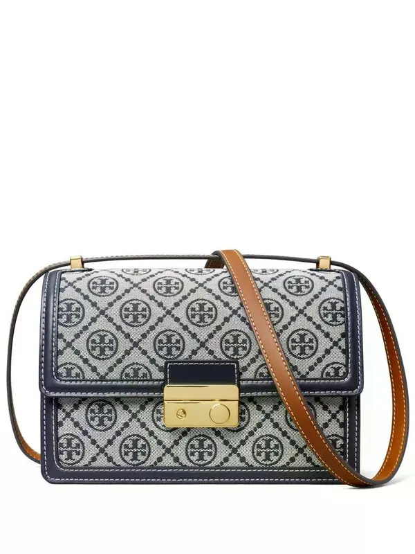 Tory Burch T Monogram Shoulder Bag - Blue