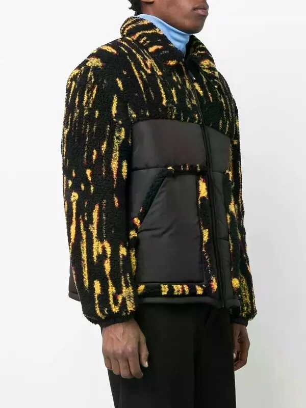 AMBUSH Abstract-print Panelled Jacket