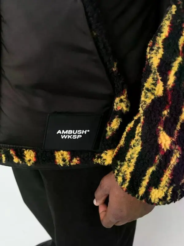 AMBUSH Abstract-print Panelled Jacket