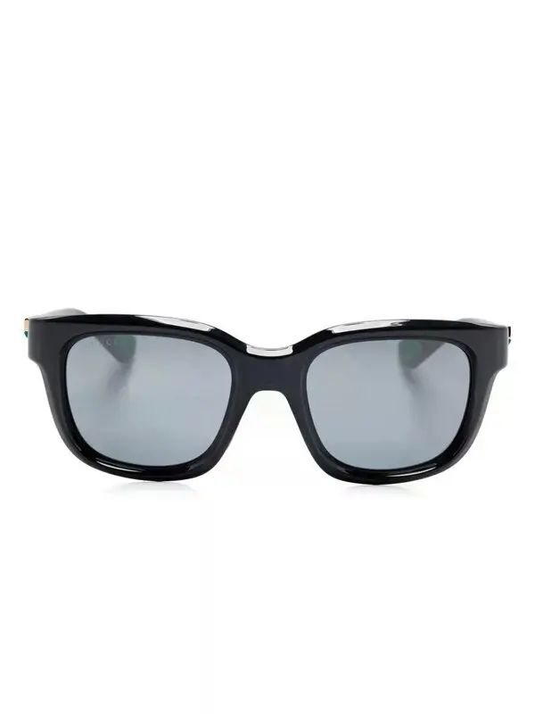 Gucci Square-frame Sunglasses - Black
