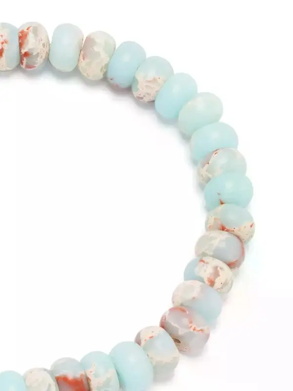 Luis Morais 14kt Yellow Gold Gemstone Bead Bracelet