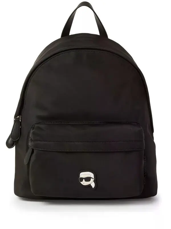 Karl Lagerfeld Ikon Appliqué-detail Backpack