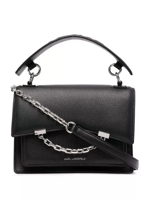 Karl Lagerfeld K/seven Grainy Leather Shoulder Bag