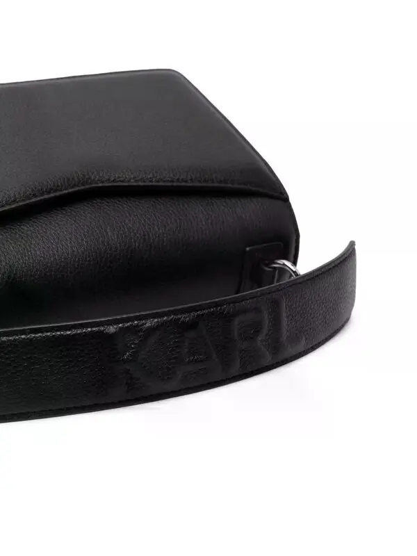 Karl Lagerfeld K/seven Grainy Leather Shoulder Bag