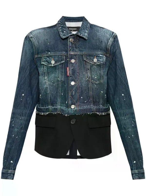 Dsquared2 Logo-patch Cotton Jacket