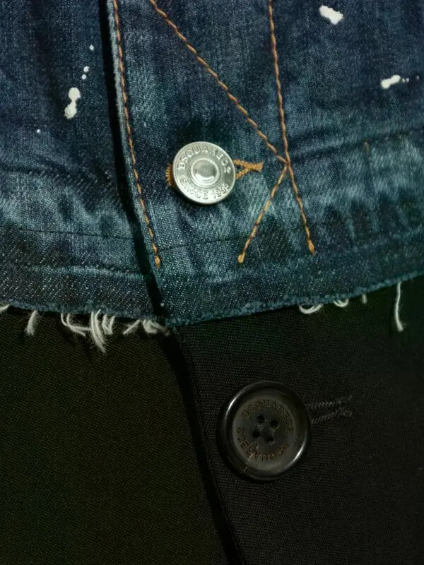 Dsquared2 Logo-patch Cotton Jacket