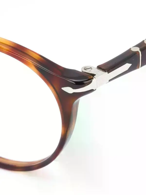 Persol Round-frame Glasses - Brown