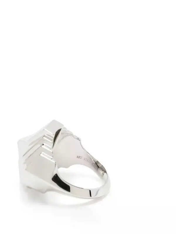 STATEMENT Rockaway Pyramid Sterling Ring