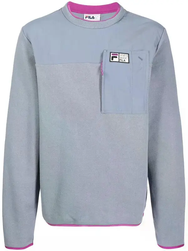 FILA Recycled Cotton-blend Sweatshirt - Grey