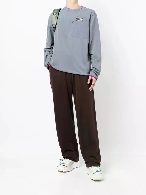 FILA Recycled Cotton-blend Sweatshirt - Grey